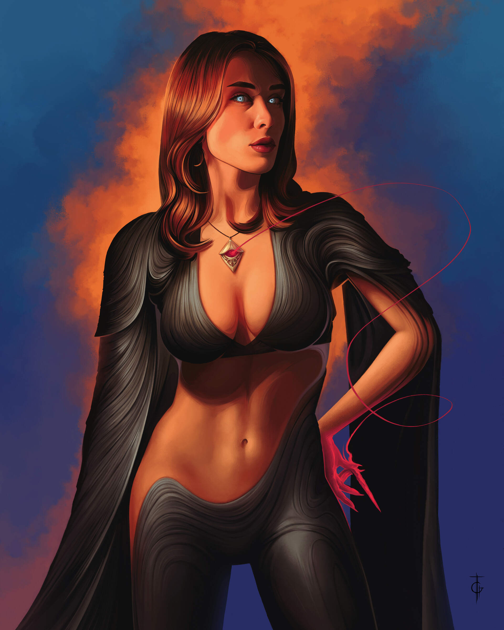 ArtStation - Crimson Thread