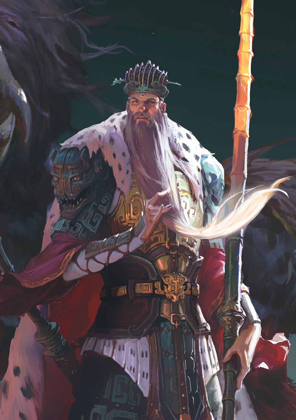 ArtStation - The investiture of the gods-wen zhong