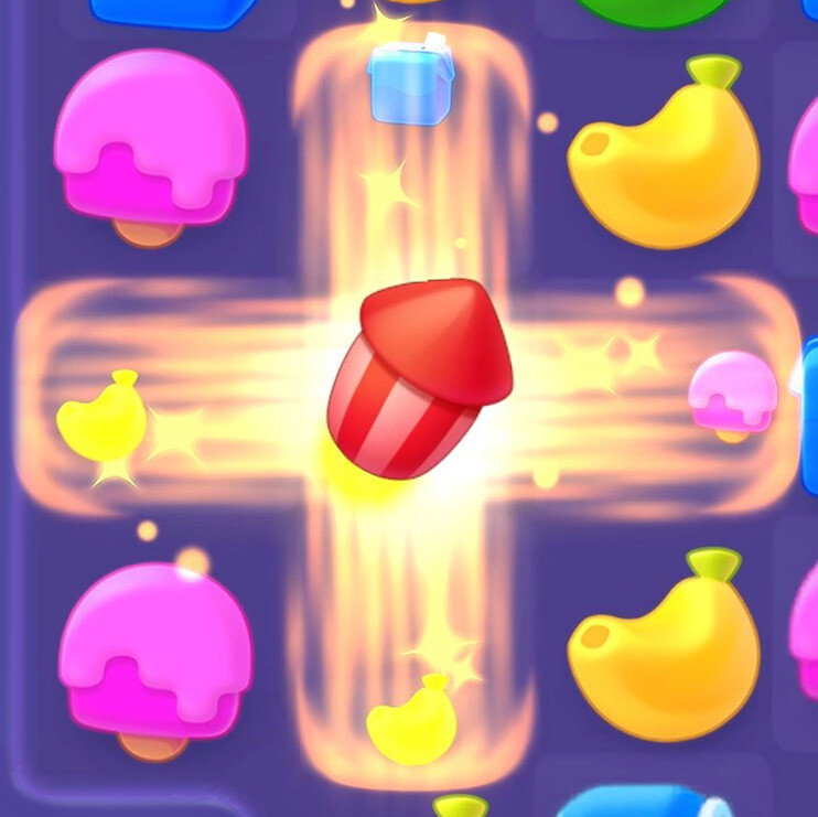ArtStation - VFX design for match-3 puzzle game