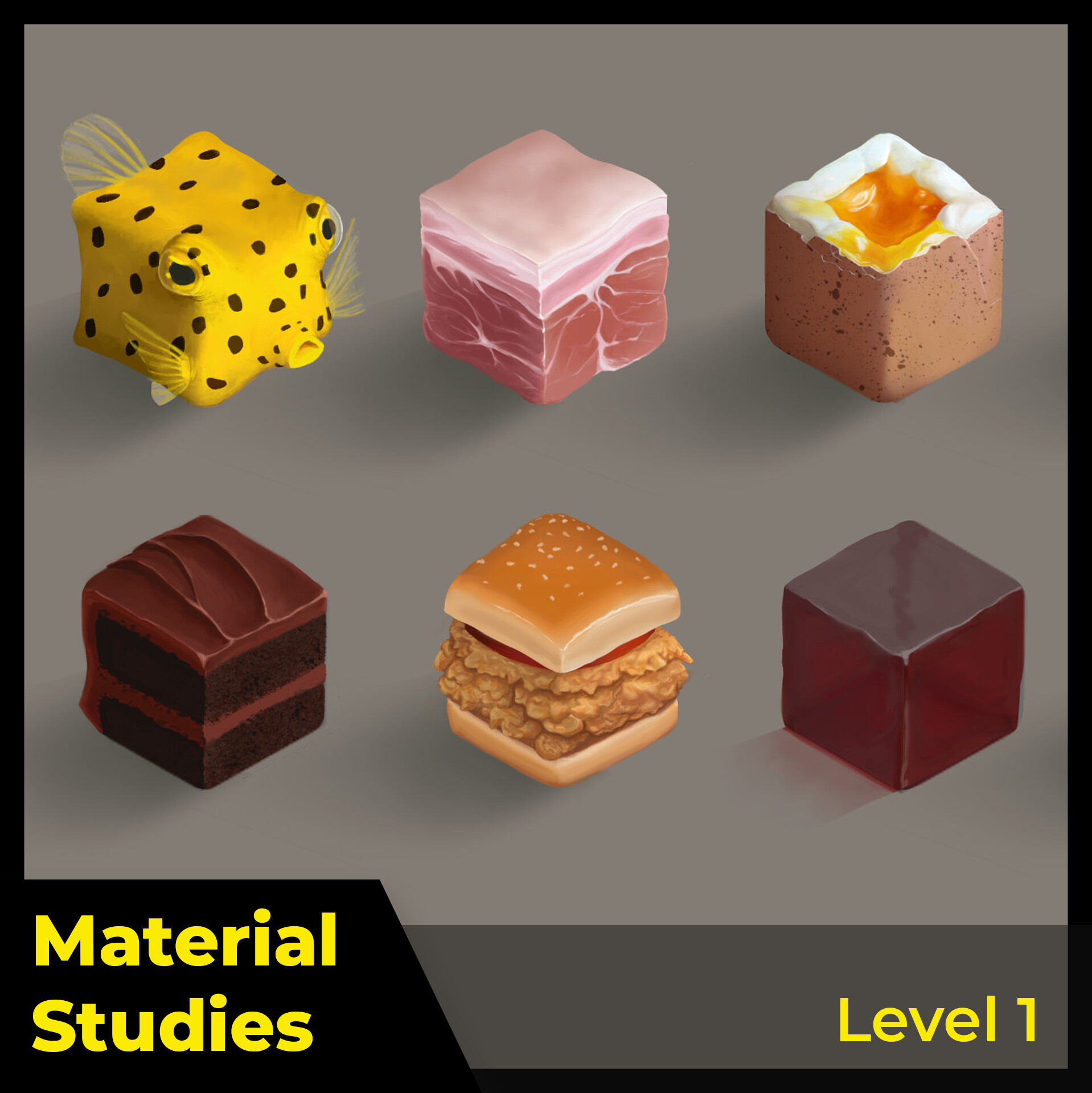 ArtStation - Material Studies