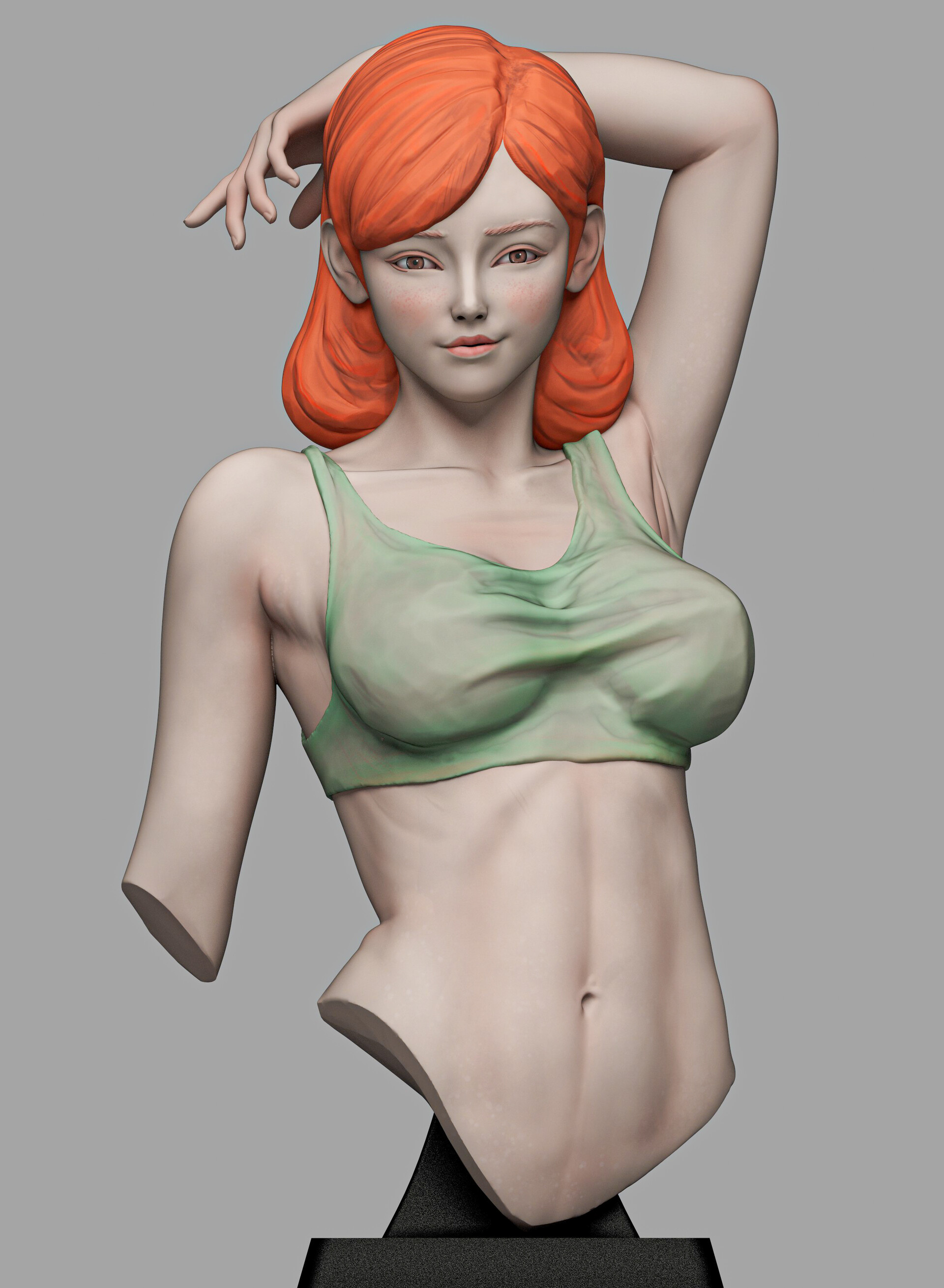 ArtStation - Girl Bust