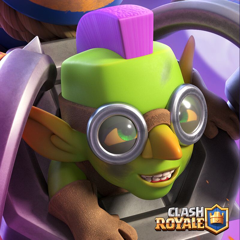 ArtStation - Goblin Machine - Clash Royale