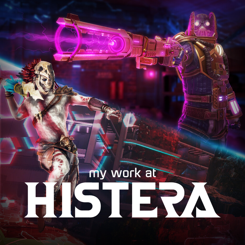 ArtStation - My work on HISTERA