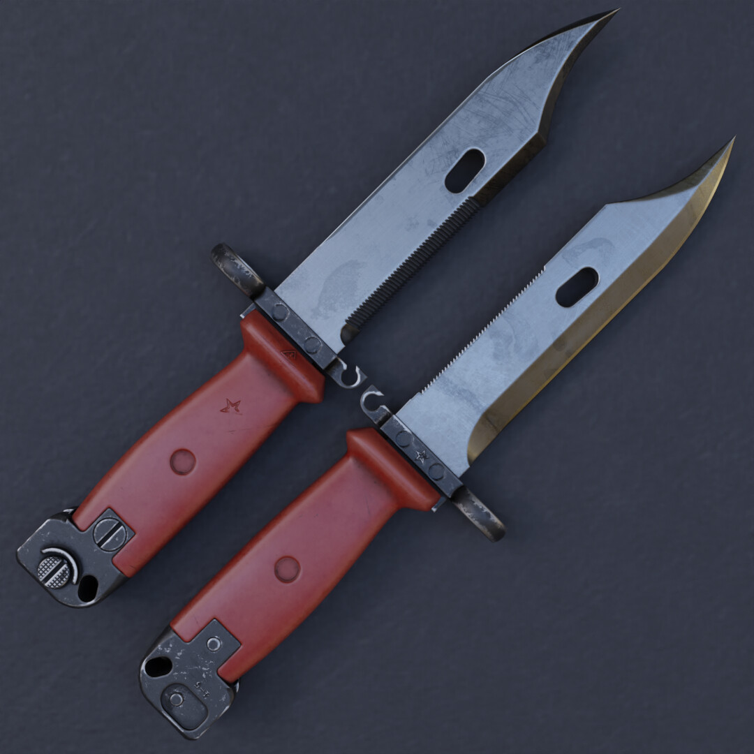 ArtStation - AKM Type II Bayonet