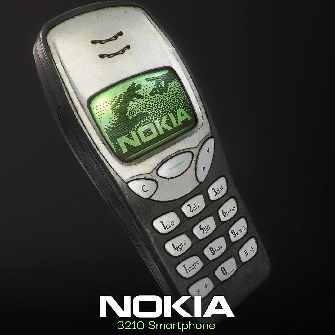 ArtStation - Nokia 3210 | Y2K Smartphone