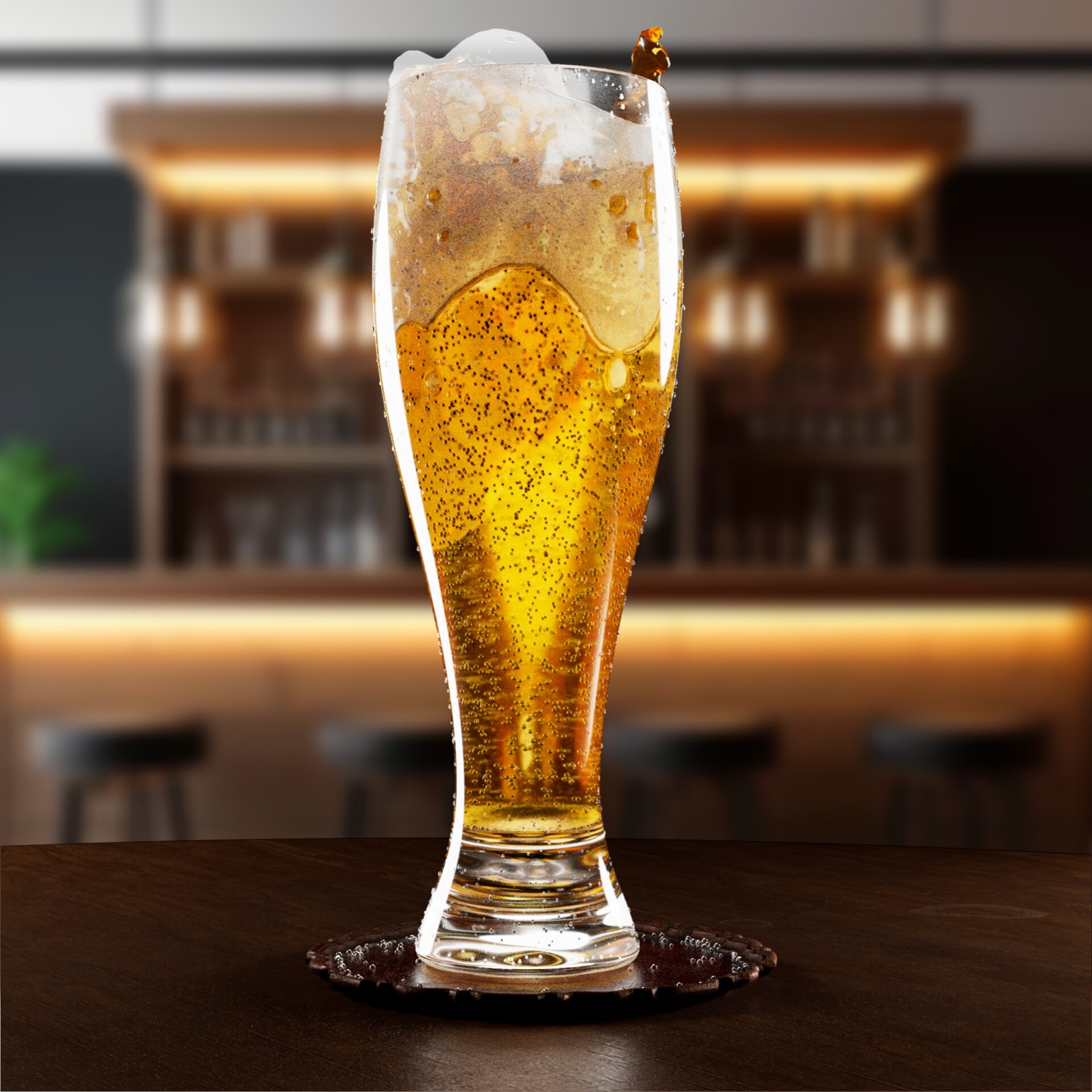 ArtStation - Beer simulation