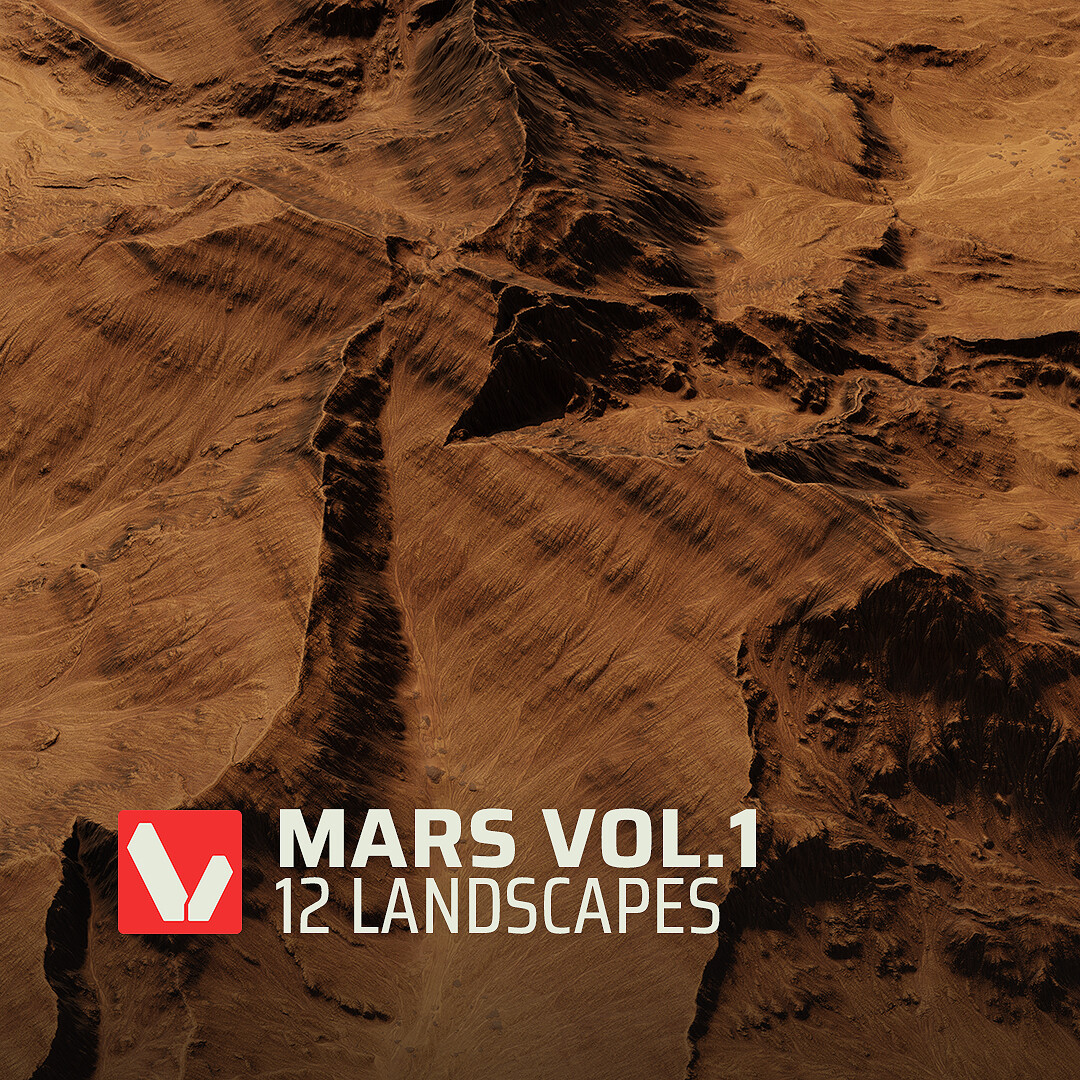 ArtStation - 8k Landscapes - Mars Vol.1