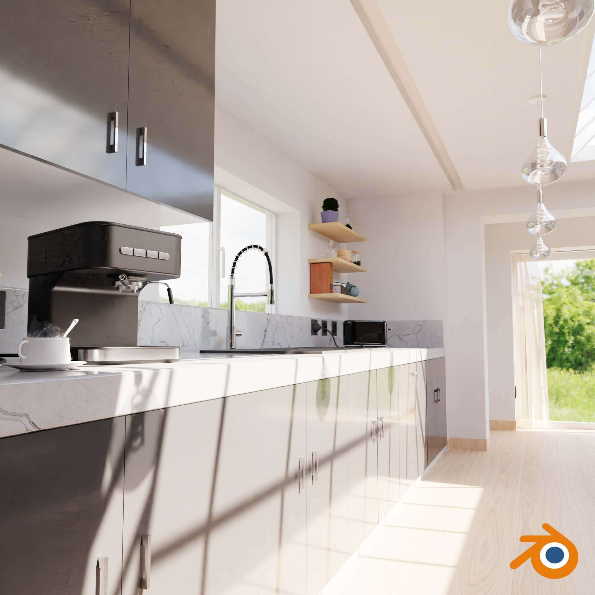 ArtStation - Archviz Kitchen