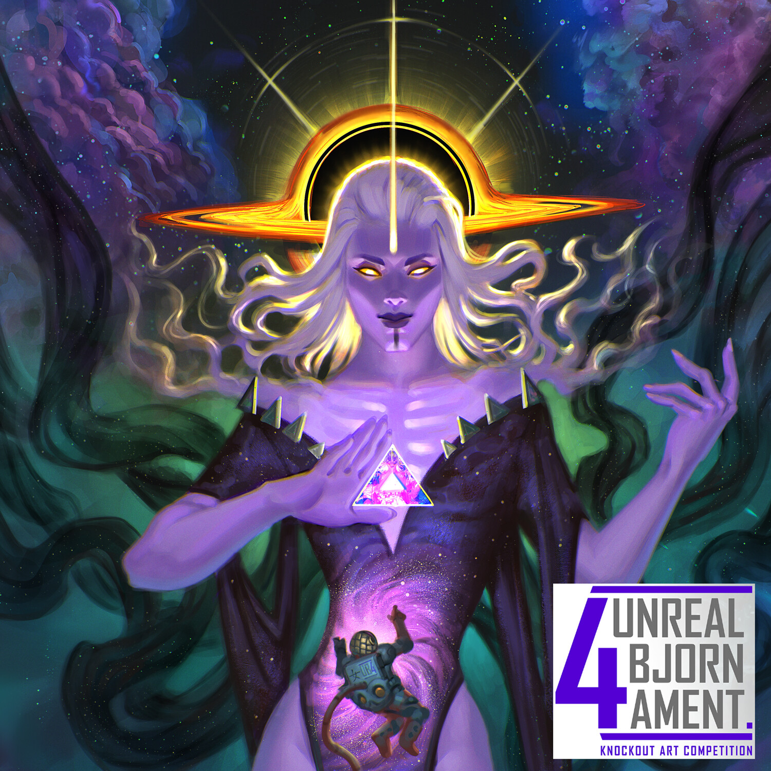 ArtStation - Cosmic Angel - Unreal Björnament 4
