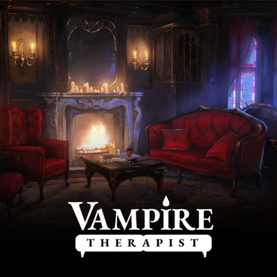 ArtStation - Vampire Therapist - Office