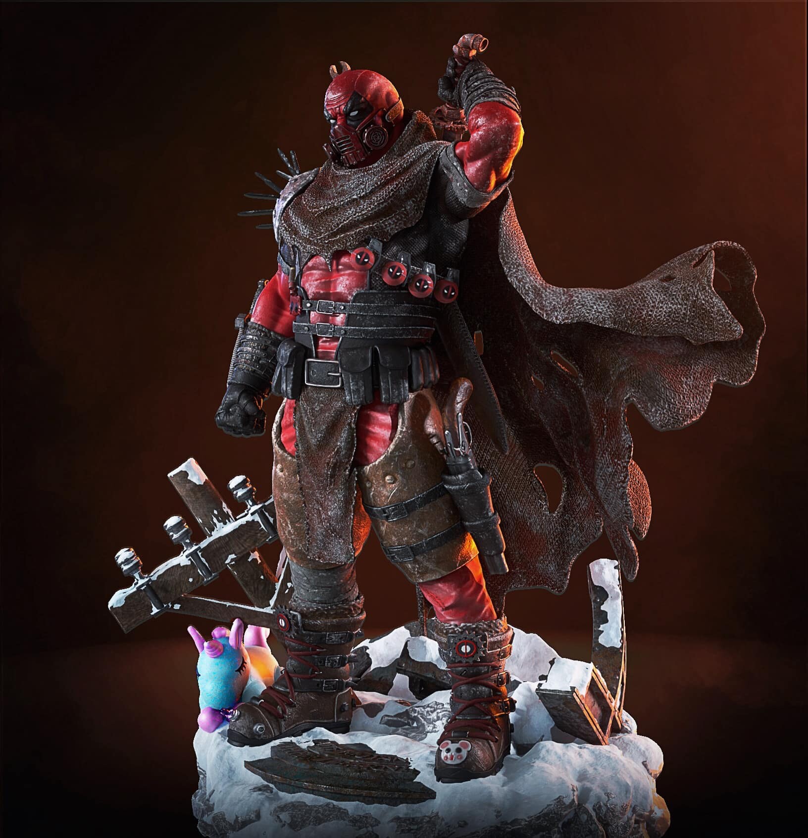 ArtStation - Deadpool Nuclear Winter Collectibles