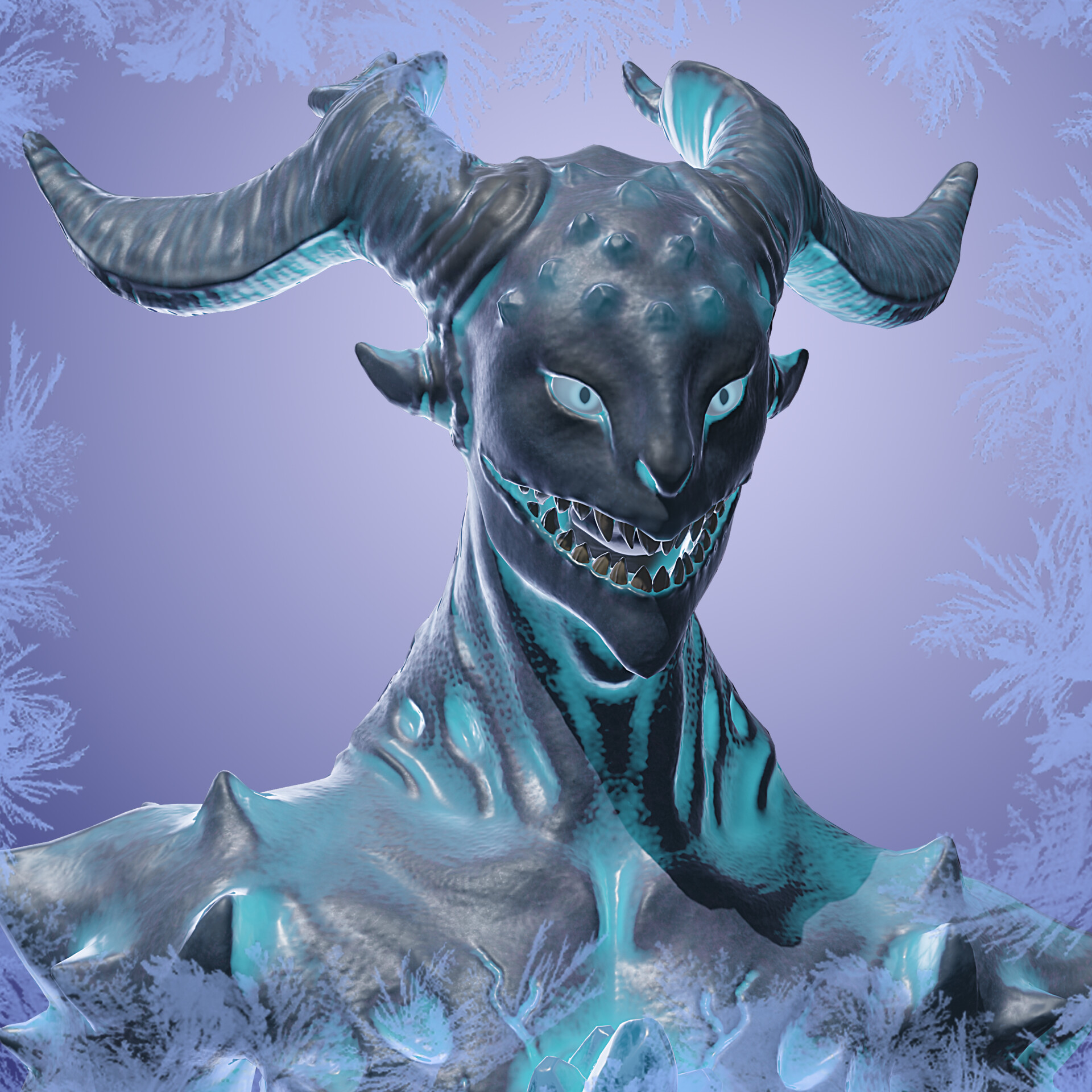 ArtStation - Ice Creature