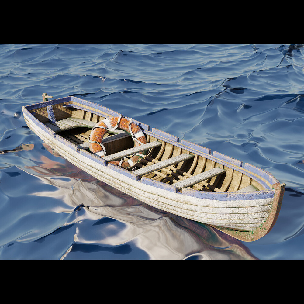 ArtStation - © Decrepit boat