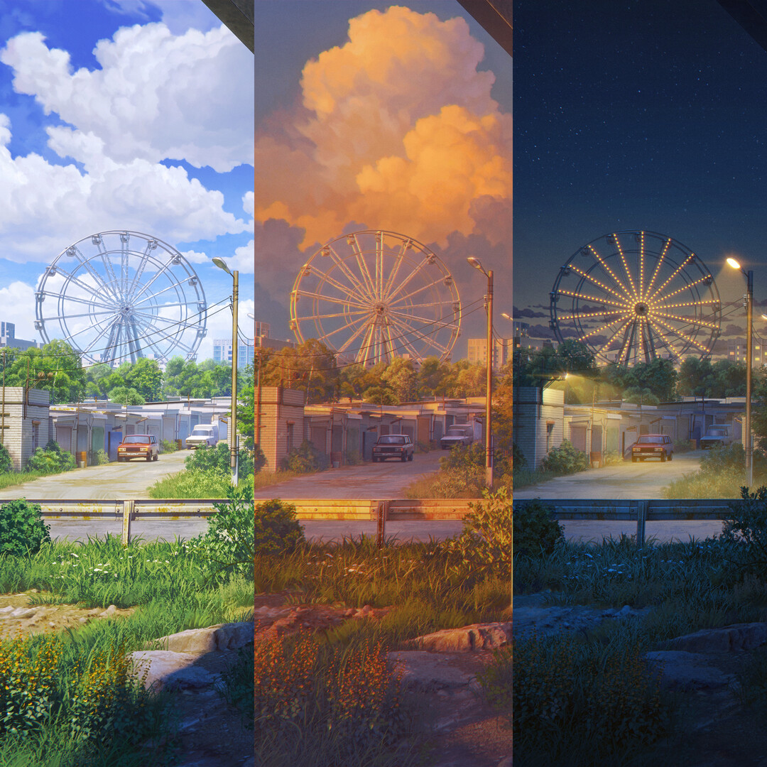 ArtStation - Cover art / Main menu art [700 Megabytes]