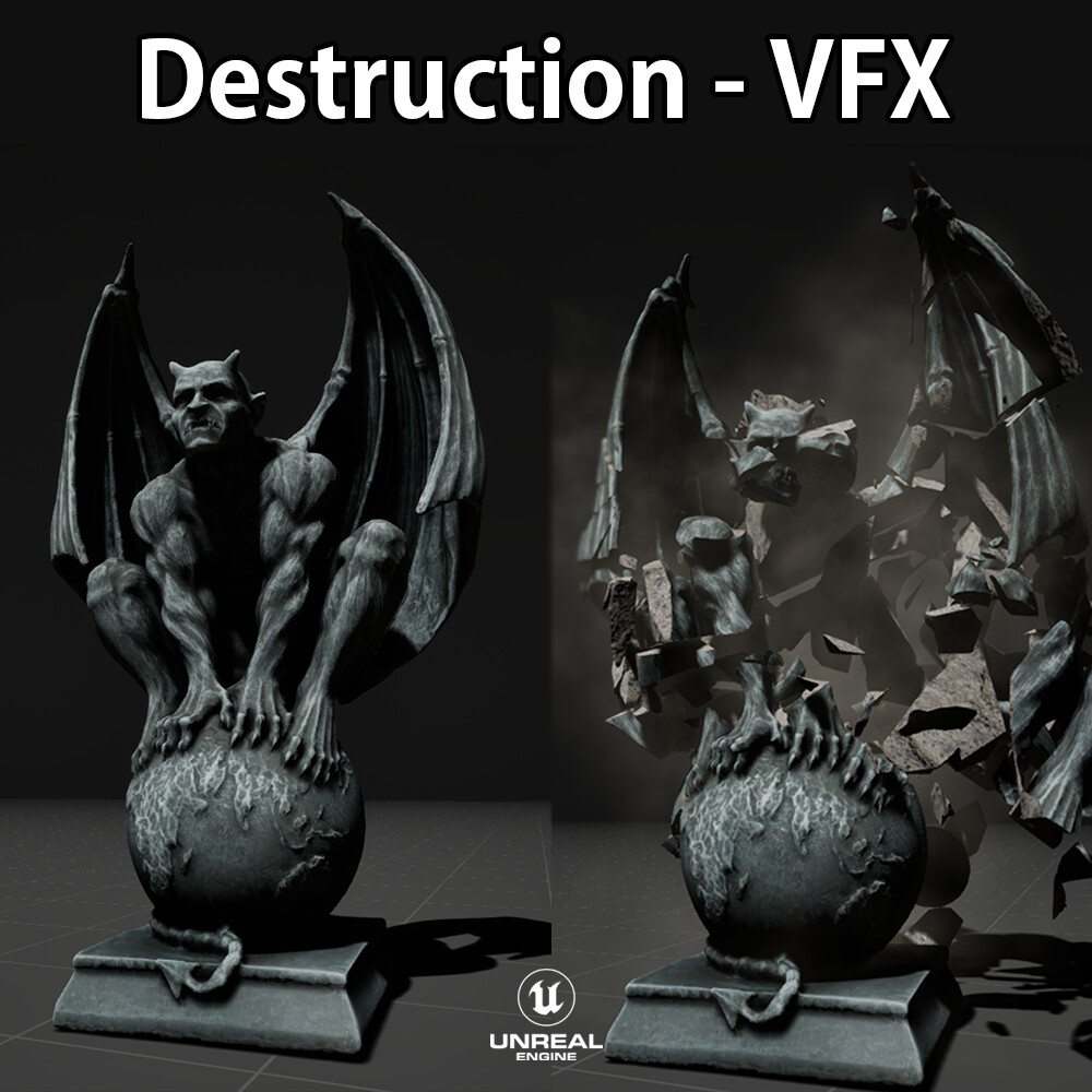 ArtStation - Destruction - VFX