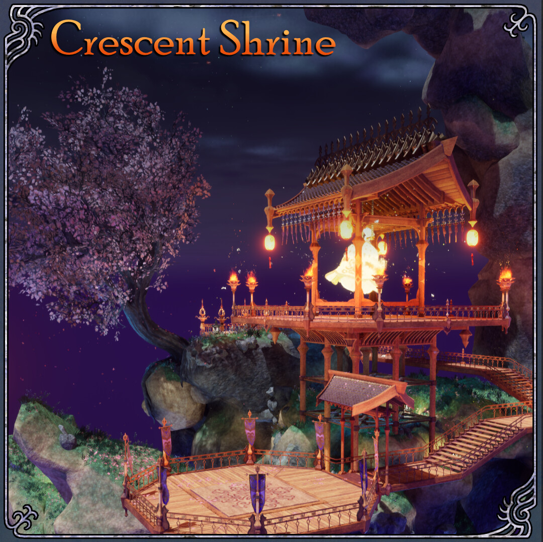 ArtStation - Crescent Shrine