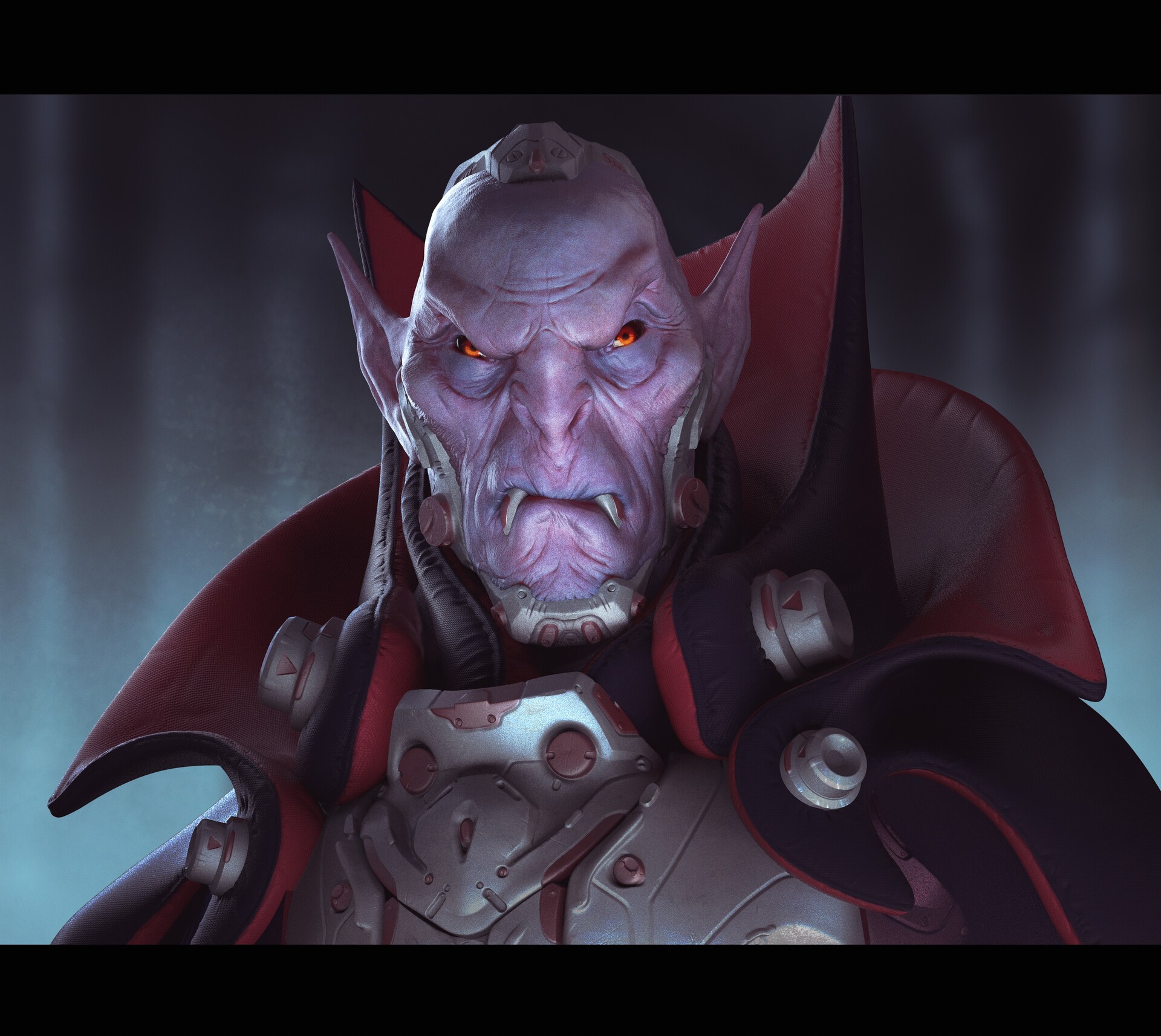 ArtStation - Cyber Vampire ( Concept Sculpt)