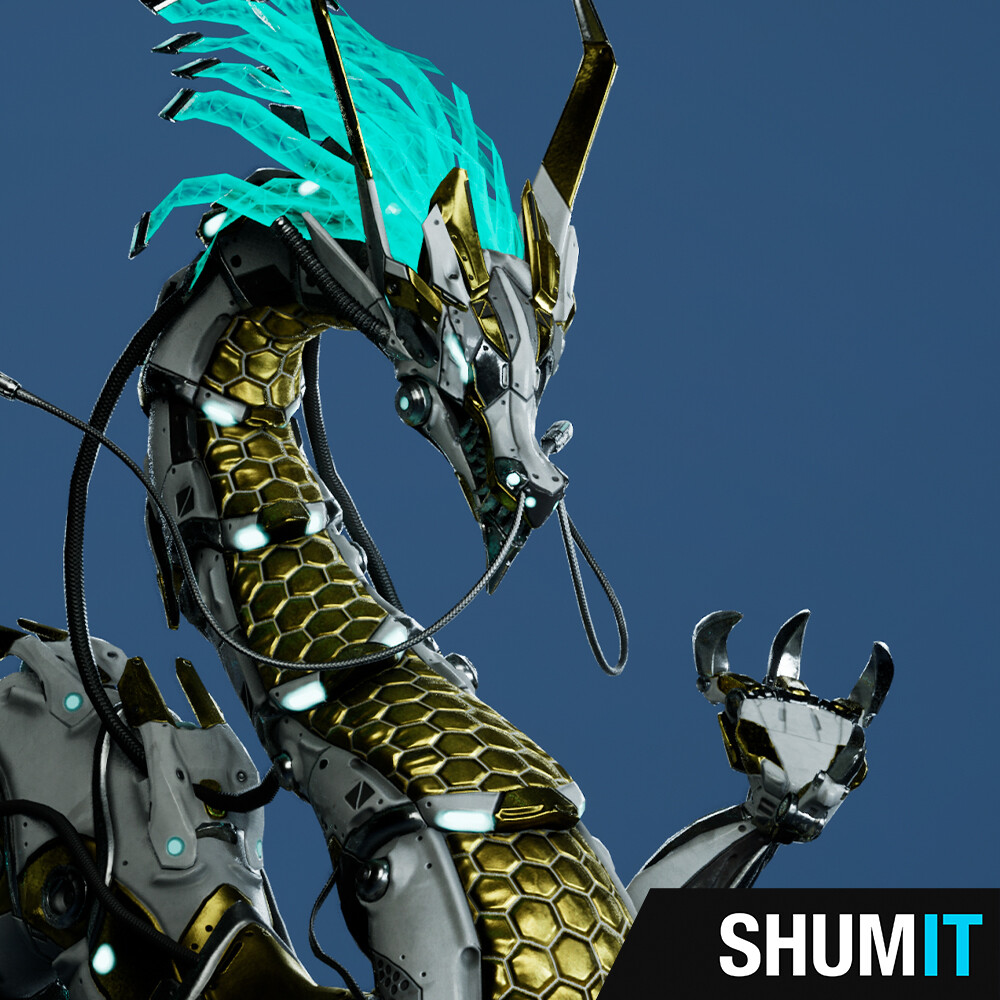 Shumilov Artem - Sci-Fi Dragon