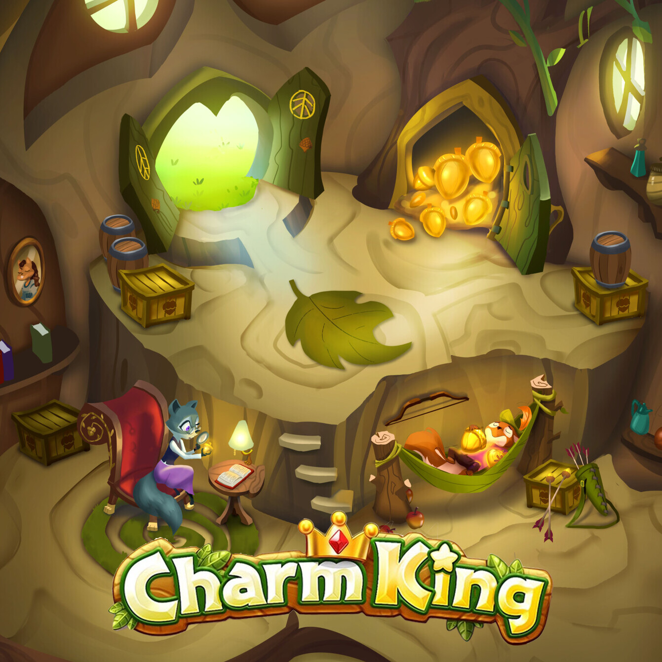 ArtStation - Charm King - Backgrounds