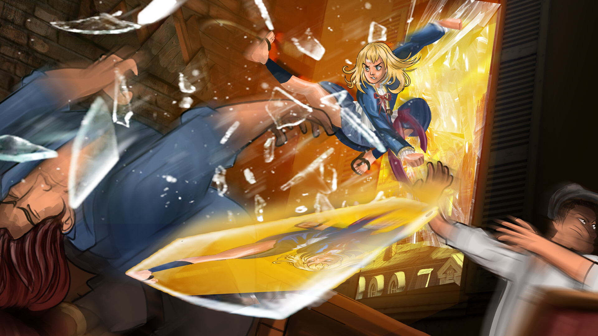 ArtStation - Visual Storytelling - The Chase