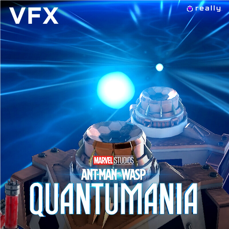 ArtStation - Ant-Man and the Wasp: Quantumania: AR: VFX: Quantum Beacon