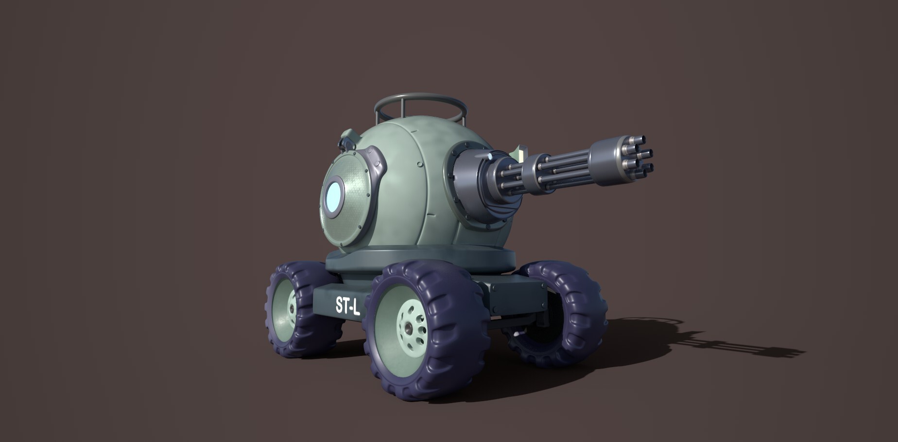 ArtStation - Mini Tank