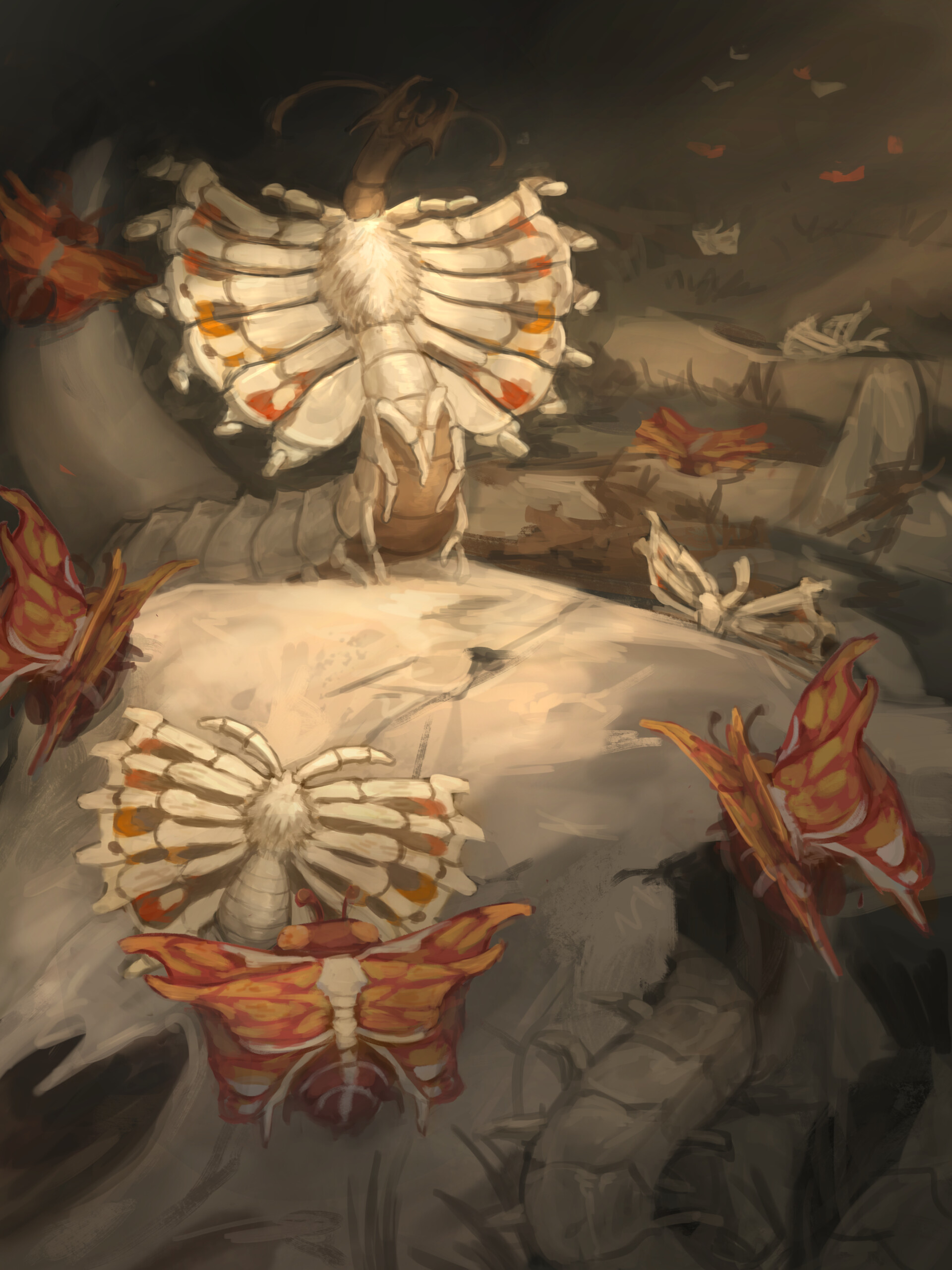 ArtStation - Insect hybrid design