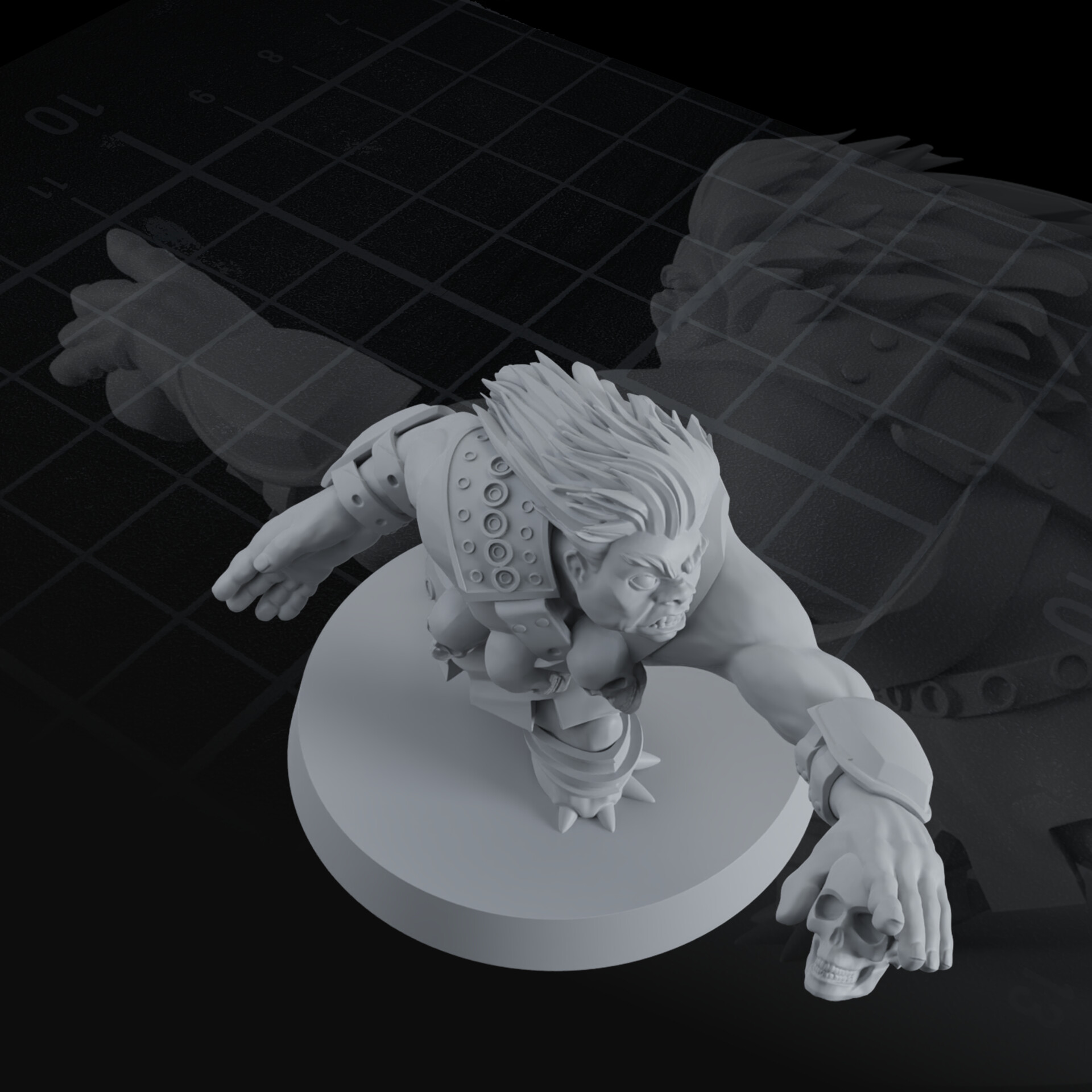 ArtStation - Unhold warrior two