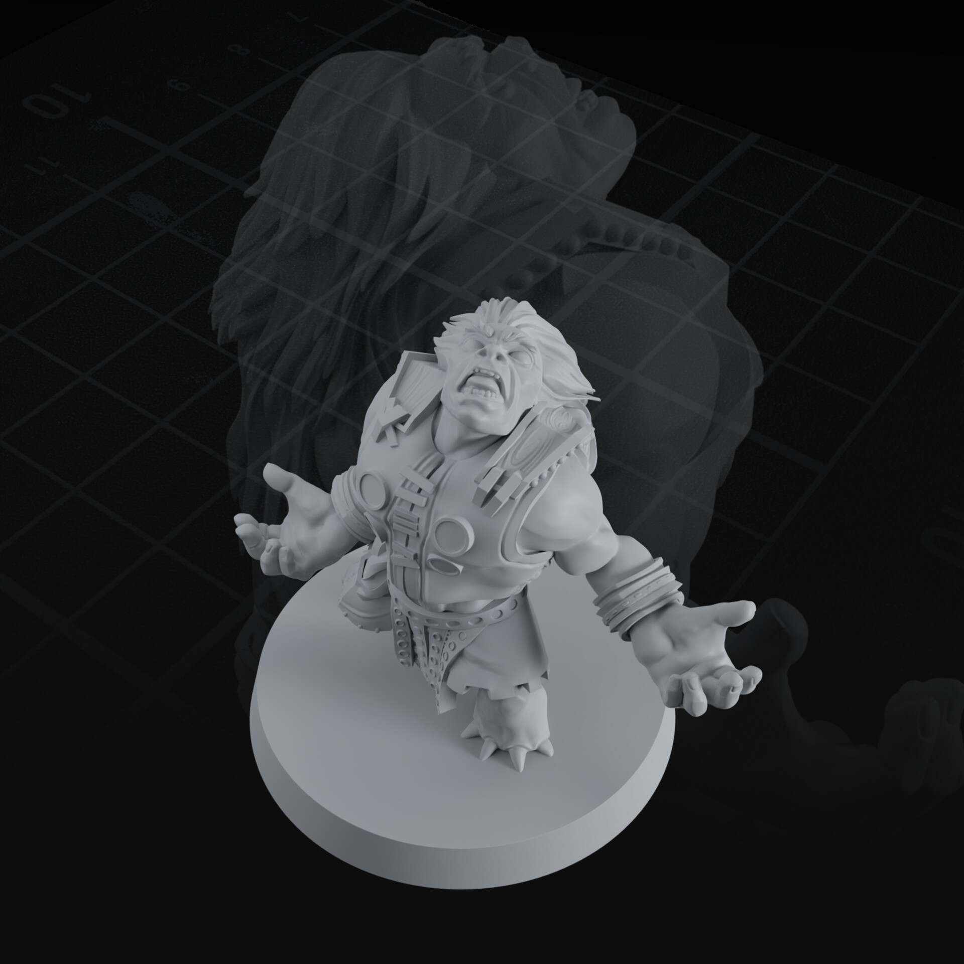 ArtStation - Unhold warrior five