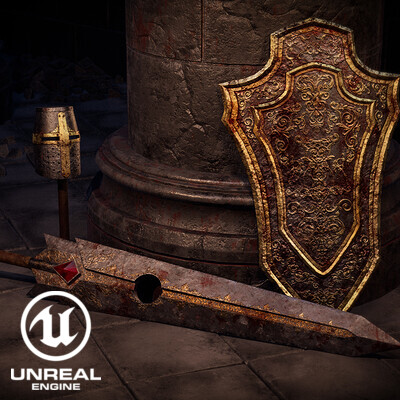 ArtStation - Guardian weapons