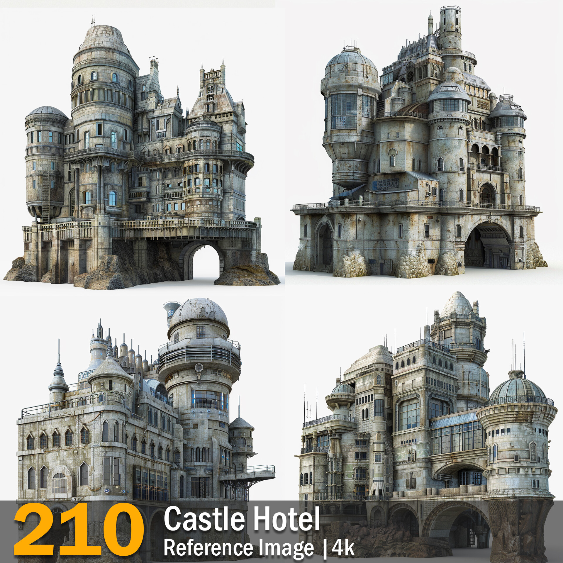 ArtStation - Castle Hotel | Reference Images | 4K
