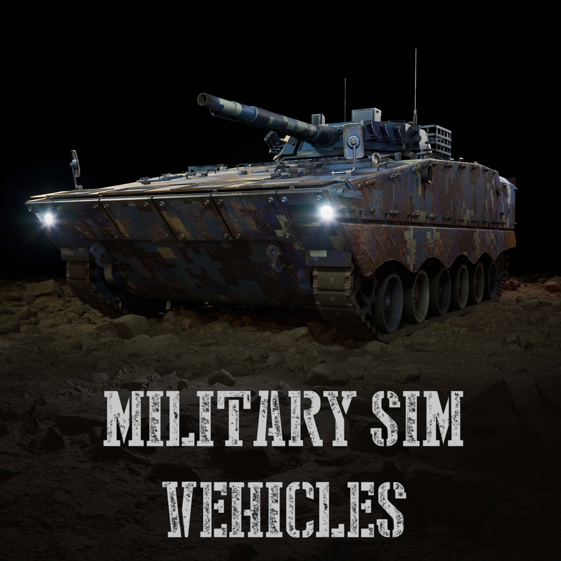 ArtStation - Military Sim Vehicles