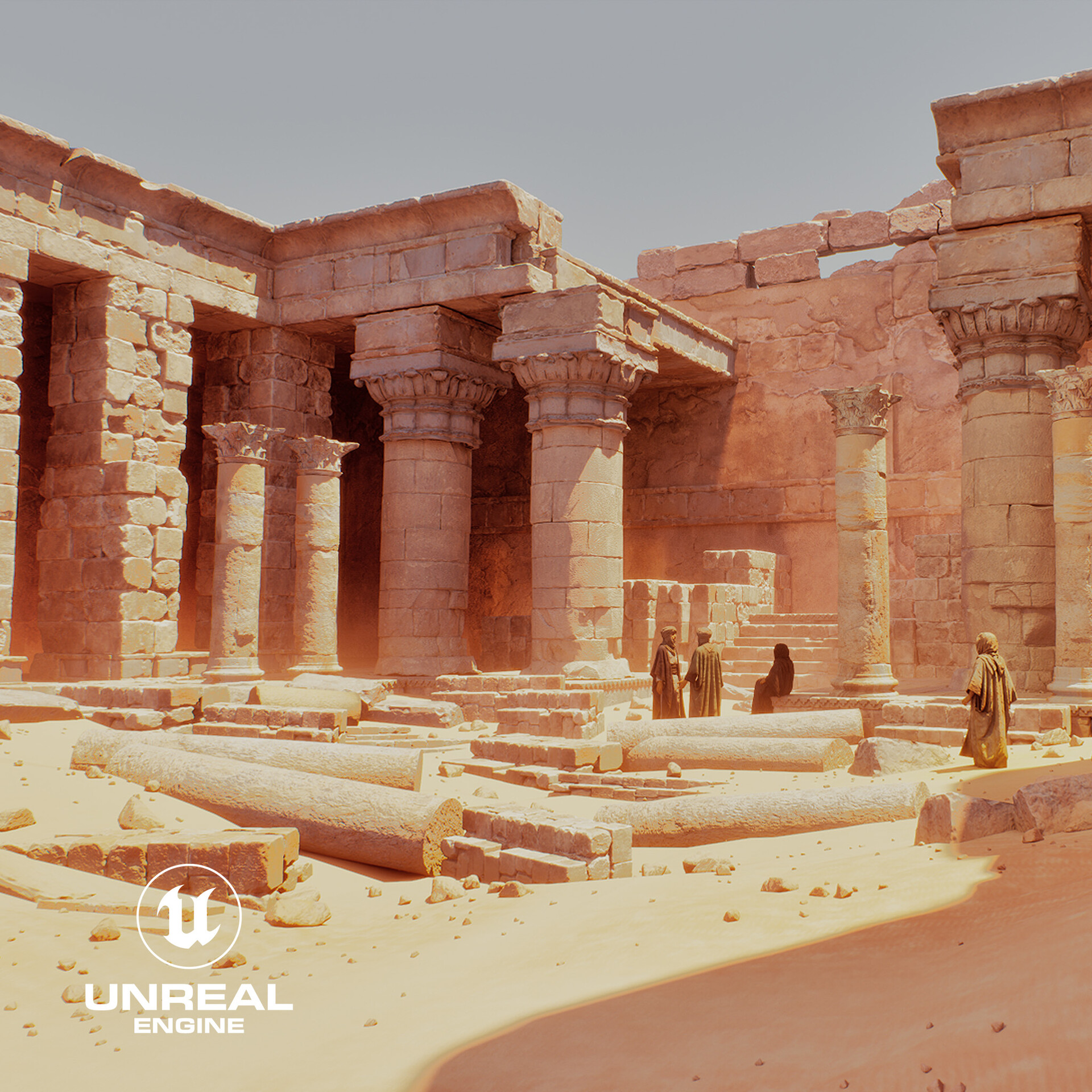 ArtStation - 3D Concept | Temple of the Egypt