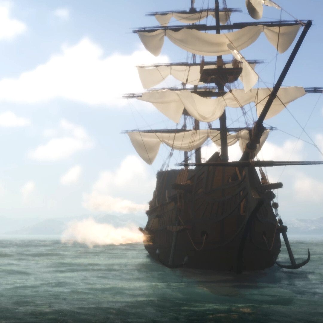 ArtStation - Ship Cannons