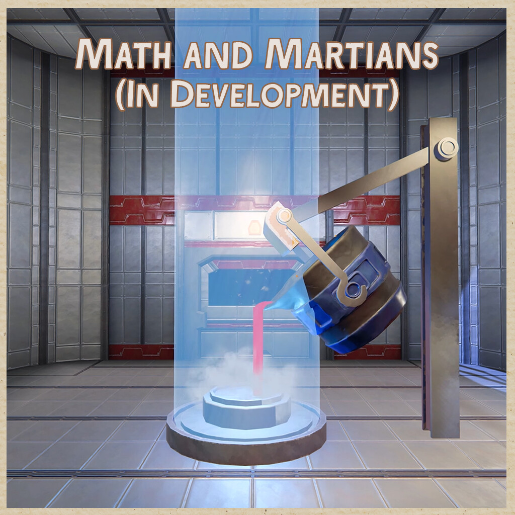 ArtStation - Math and Martians Environment Art Development
