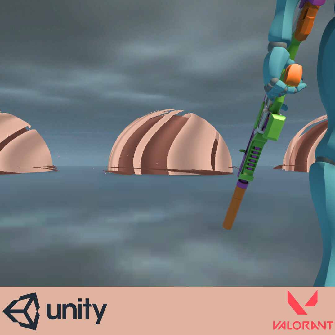 ArtStation - Stylized Smoke Bomb [Valorant Fan Art]