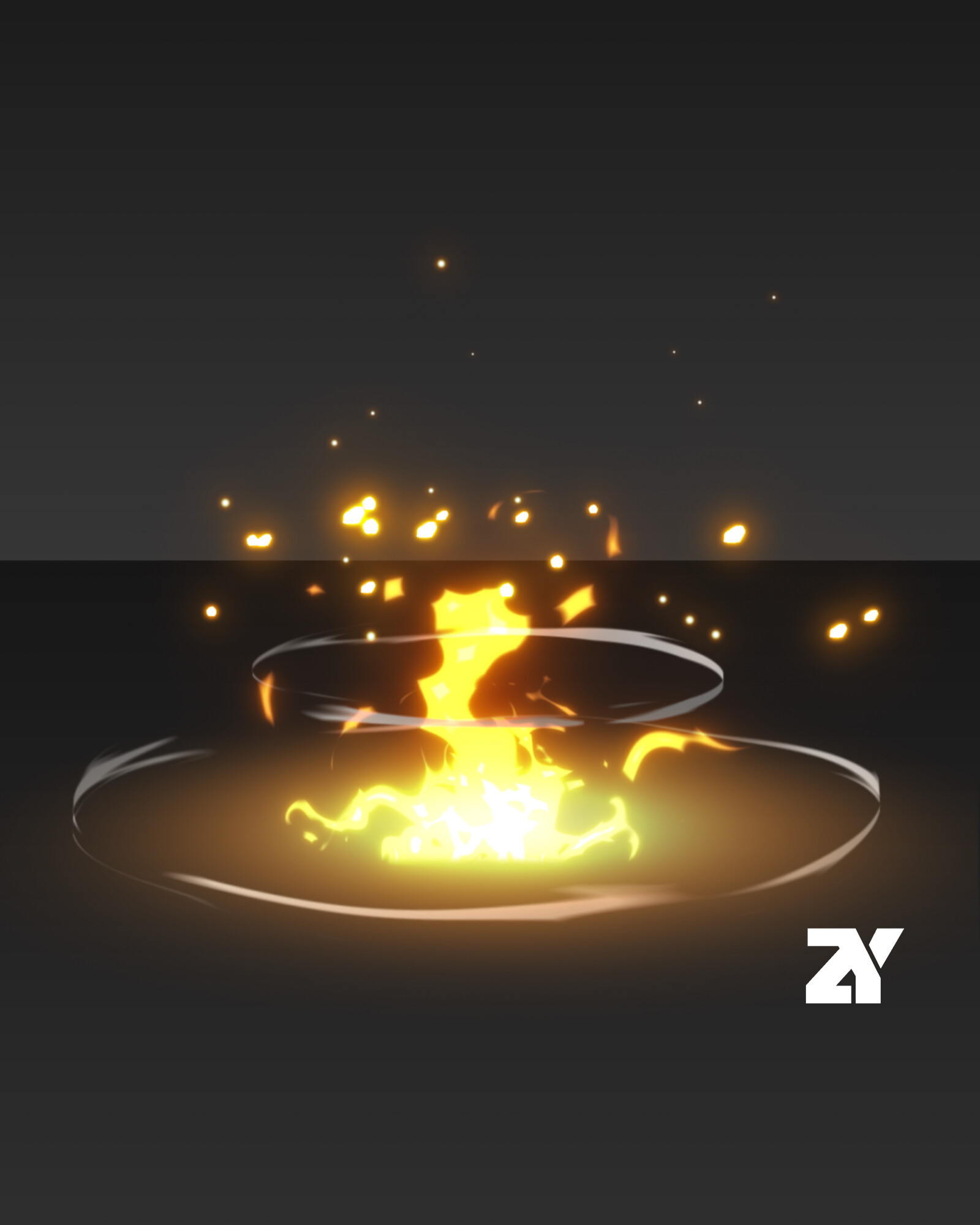 ArtStation - Energy explosion