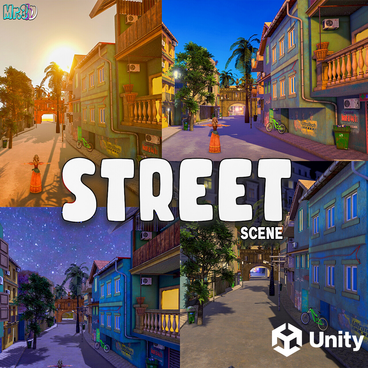 ArtStation - Street Scene