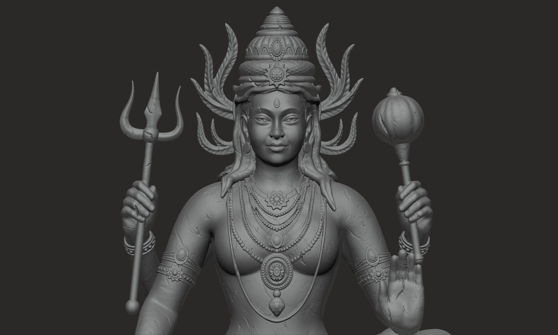 ArtStation - Deity Statue
