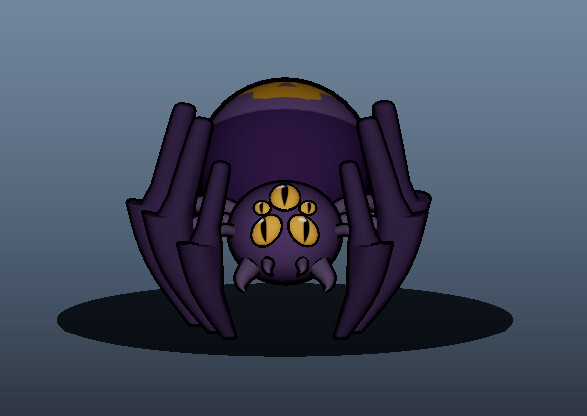 ArtStation - toon spider