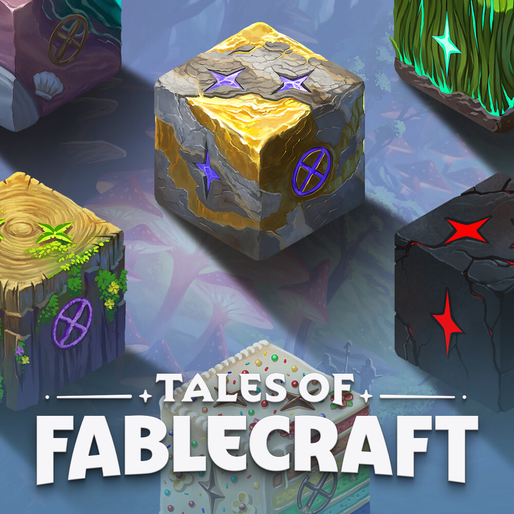ArtStation - Dice and Token Sets - Tales of Fablecraft