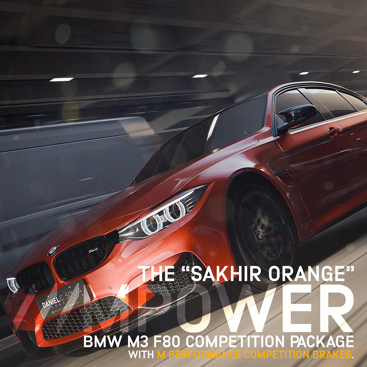 ArtStation - BMW M3 F80 Competition Package | FULL CGI