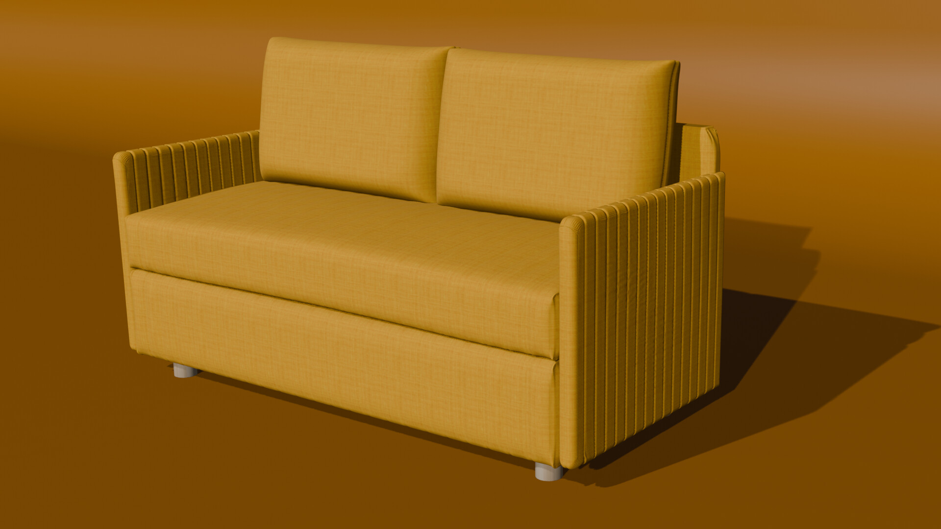 ArtStation - Sofa IKEA FridHult (3D Blender)