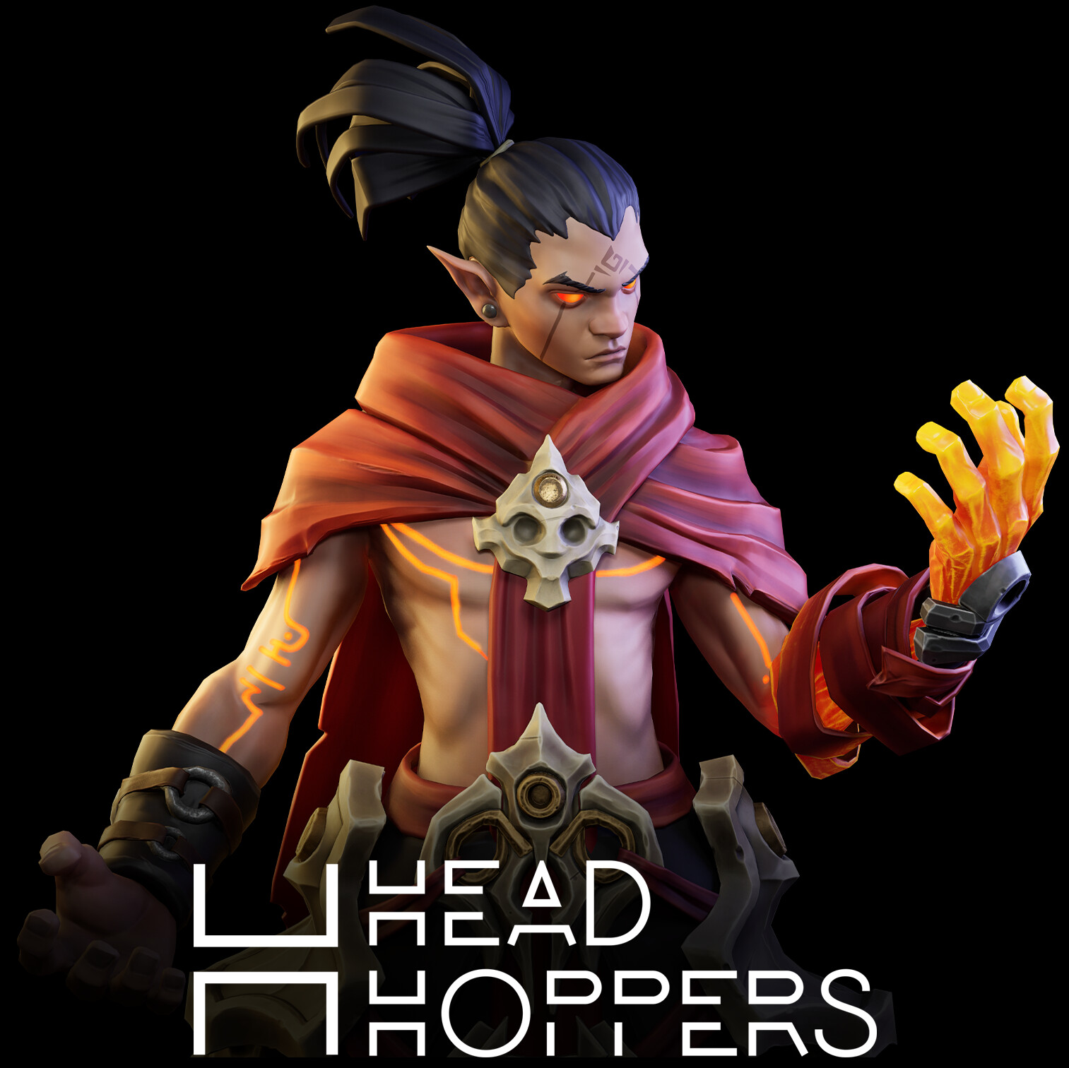 ArtStation - Fire boy (Stylized Character) concept by Tooth Wu