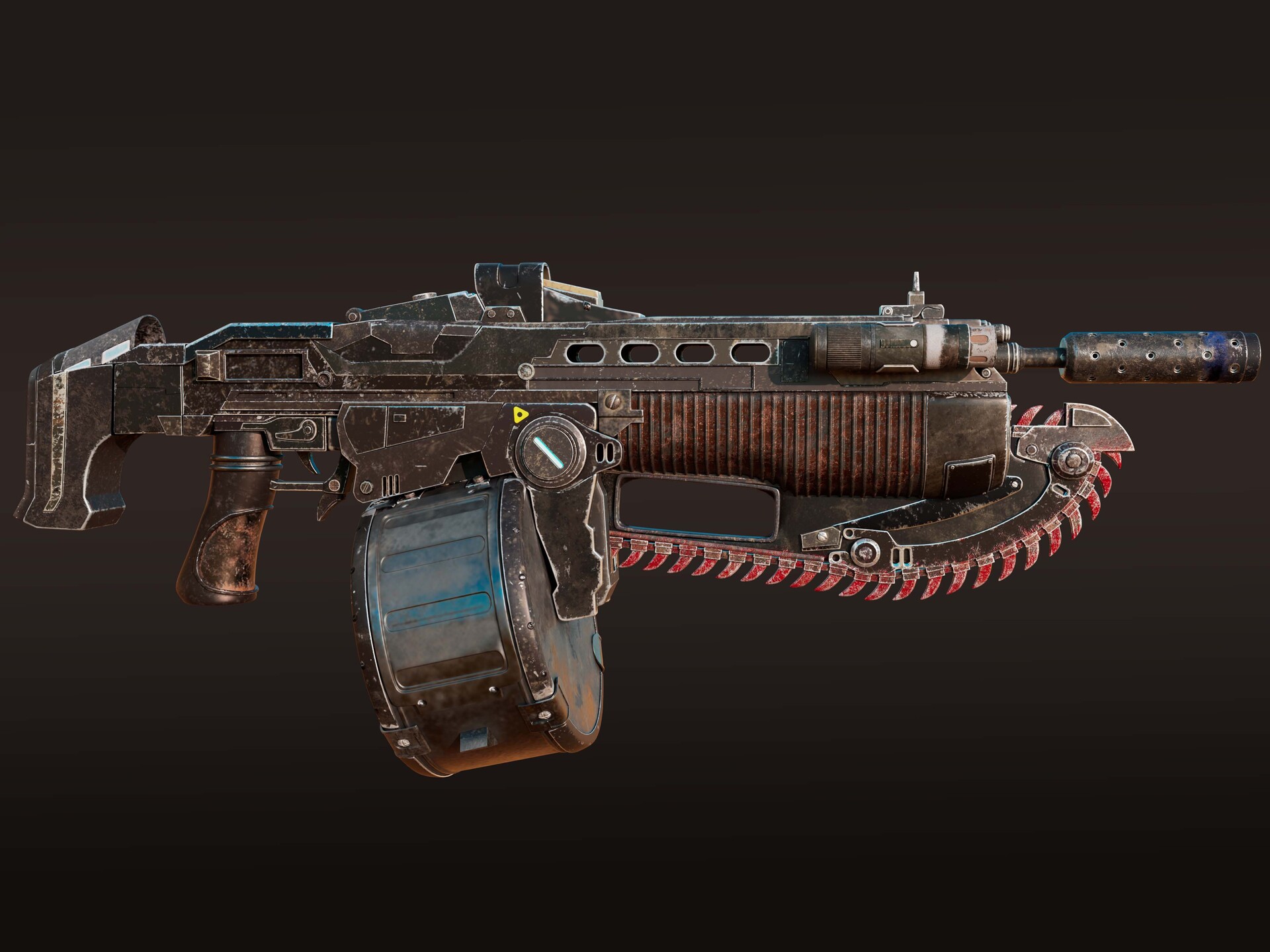 ArtStation - Lancer_Chainsaw