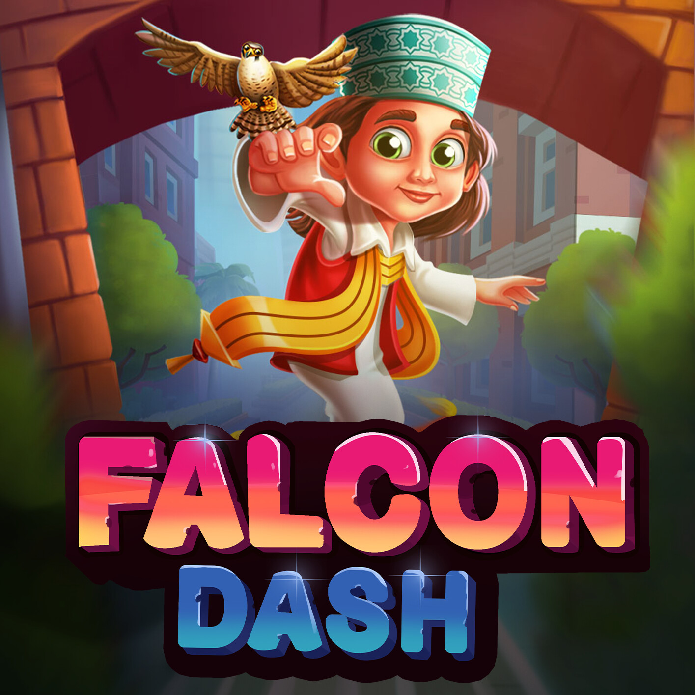 ArtStation - Falcon Dash : Game illustration - JS4