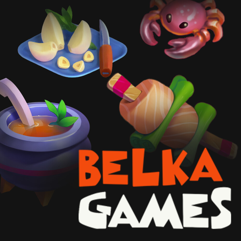 ArtStation - Belka games | 2d art