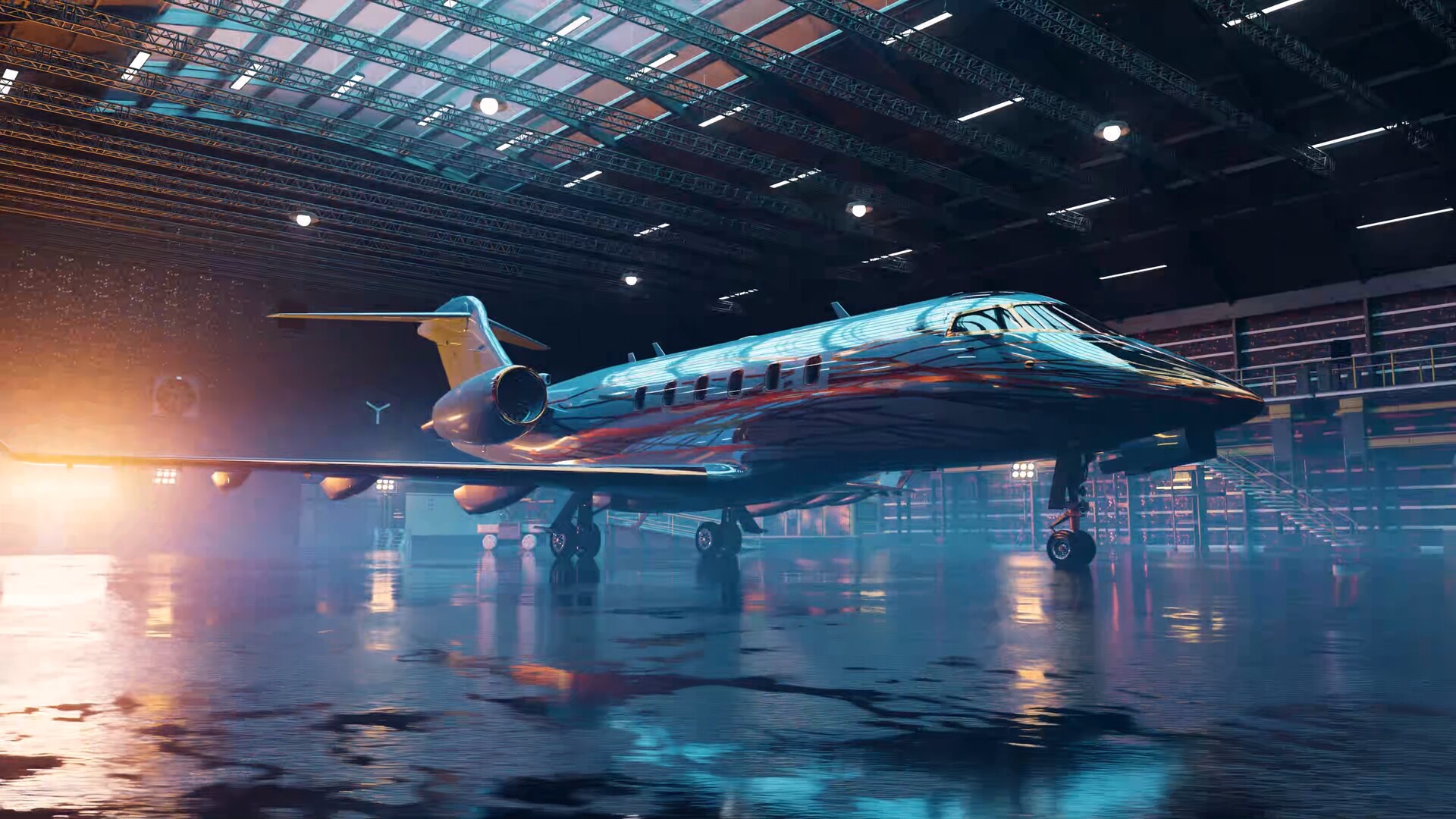 ArtStation - Bombardier Challenger 350