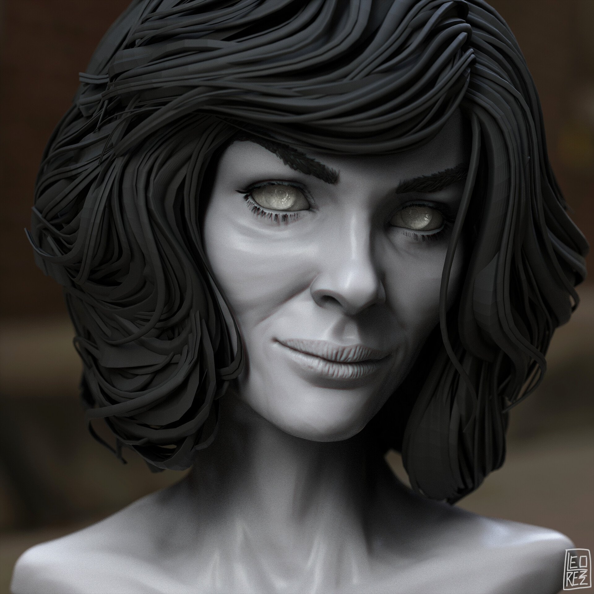 ArtStation - White woman sketch