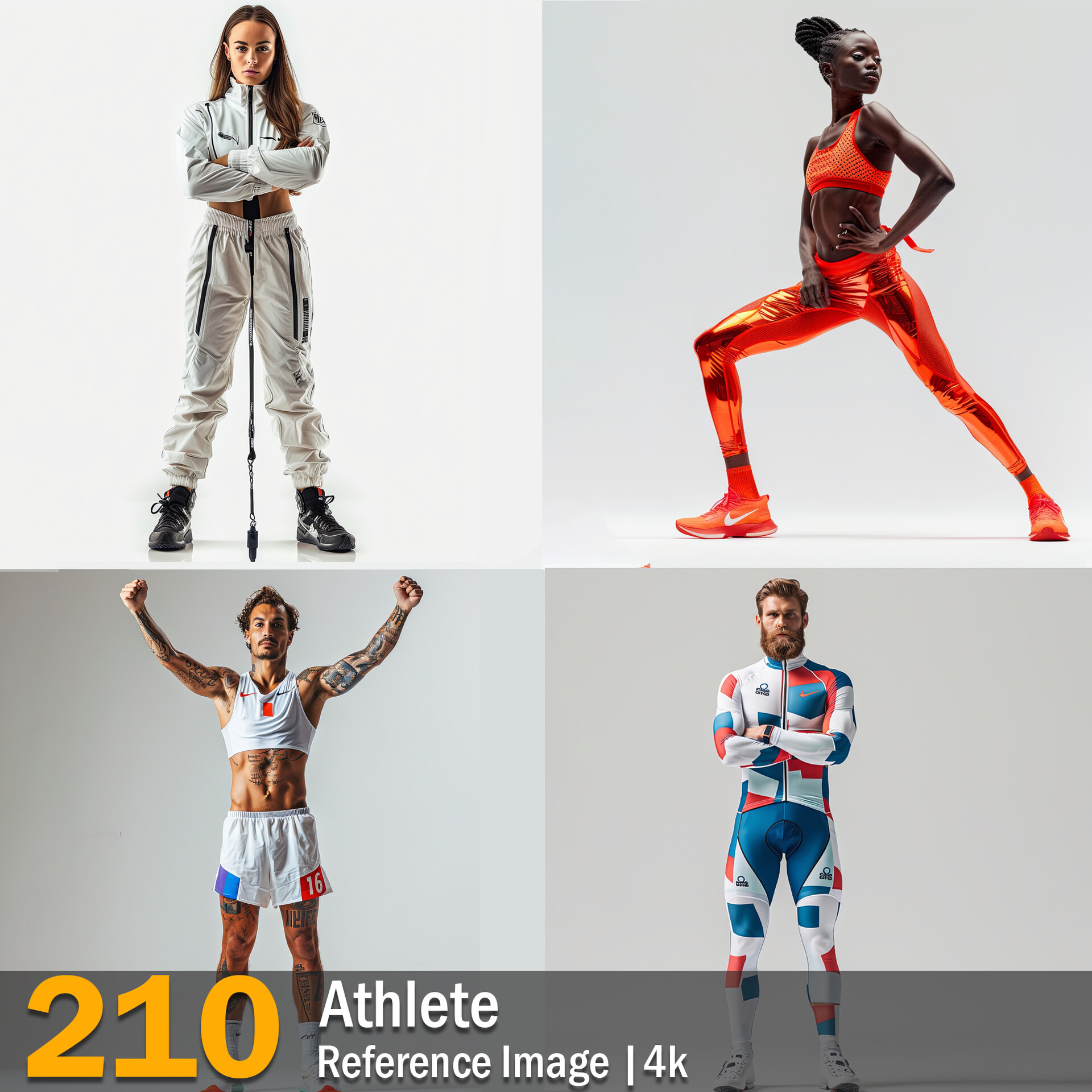 ArtStation - Athlete | Reference Images | 4K